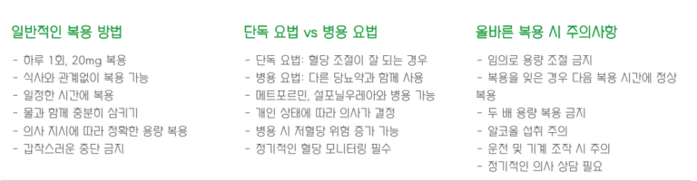 테넬리아정 20mg, 당뇨병치료제 효능효과 복용법 정리 - 야금야금